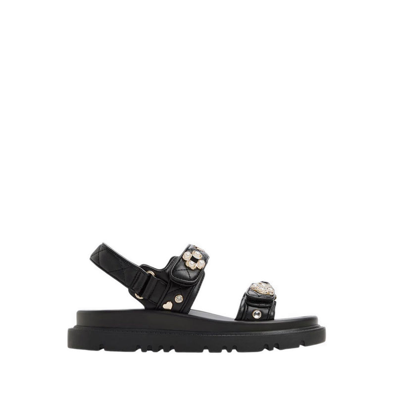Aldo รุ่น Gemima รองเท้าแตะฟุตเบด ผู้หญิง - สีดำ – Aldoshoes Thailand
